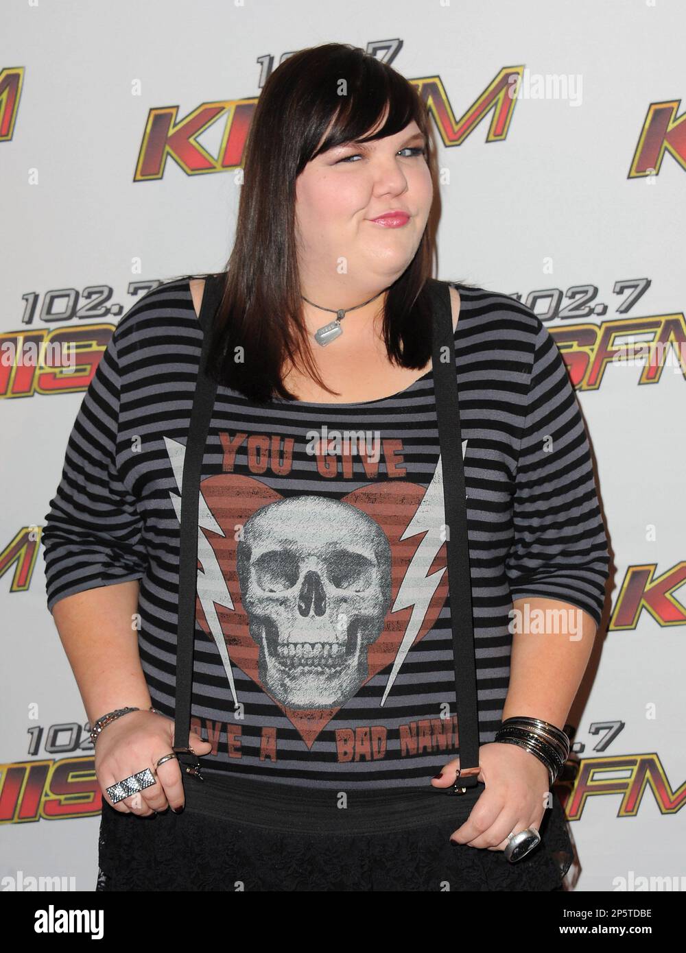 LOS ANGELES, CA - MAY 14: Actress Ashley Fink arrives at KIIS FM's 2011 ...