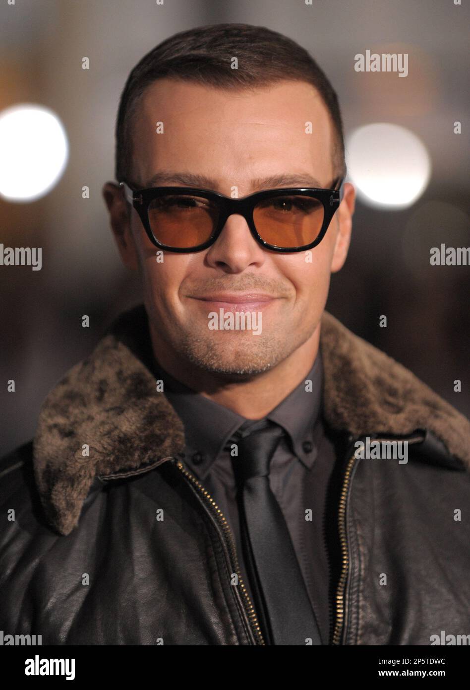 WESTWOOD, CA - OCTOBER 20: Actor Joey Lawrence arrives at the "In Time ...