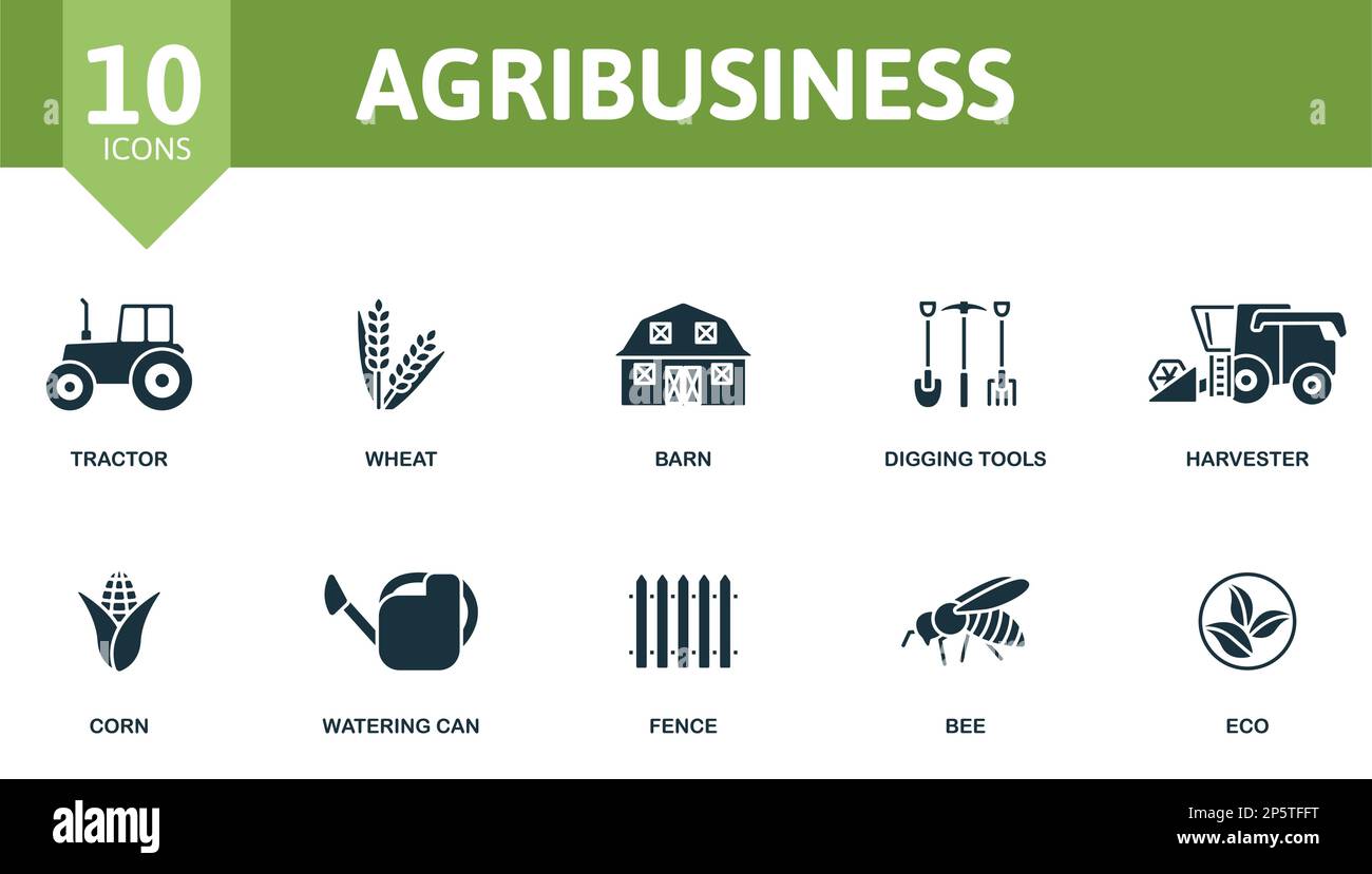 Agribusiness corn Stock Vector Images - Alamy