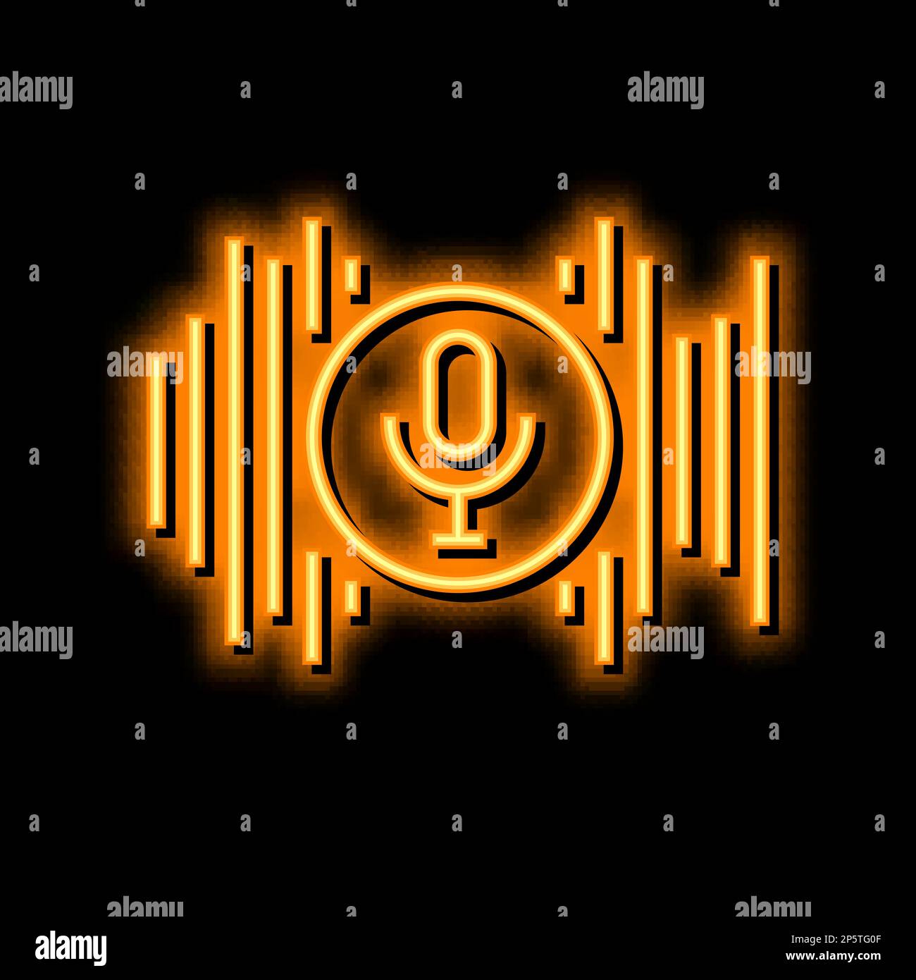 Megaphone singer Stock Vector Images - Alamy