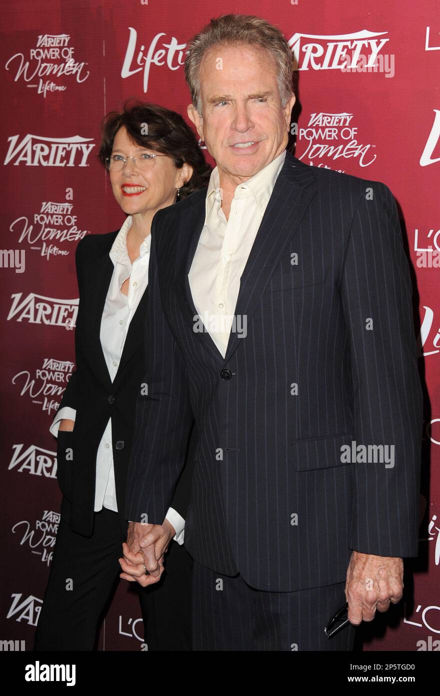 BEVERLY HILLS, CA - SEPTEMBER 23: Annette Bening and Warren Beatty ...