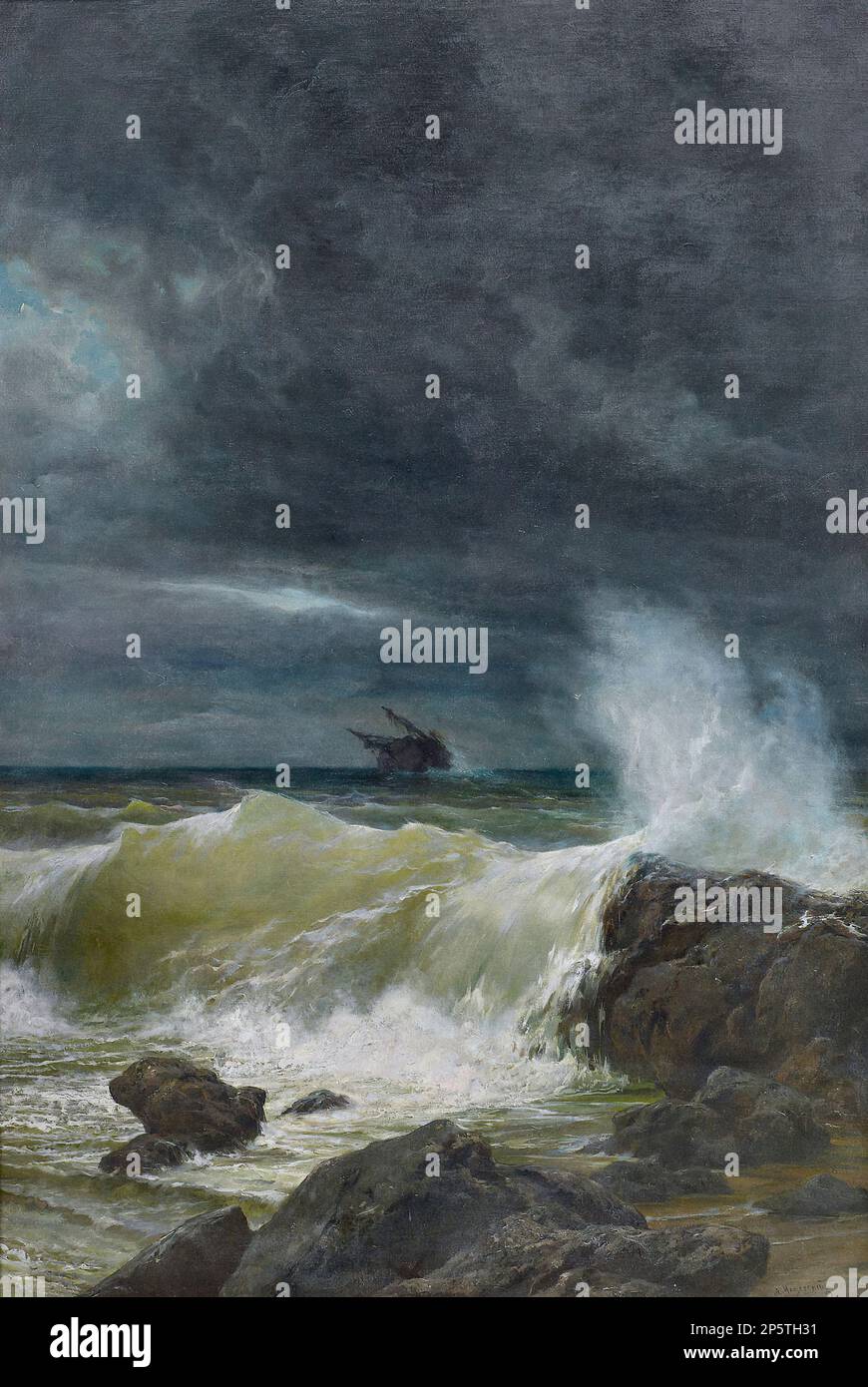 Мещерский Арсений Иванович - Корабль-основатель у берегов - Русская ...