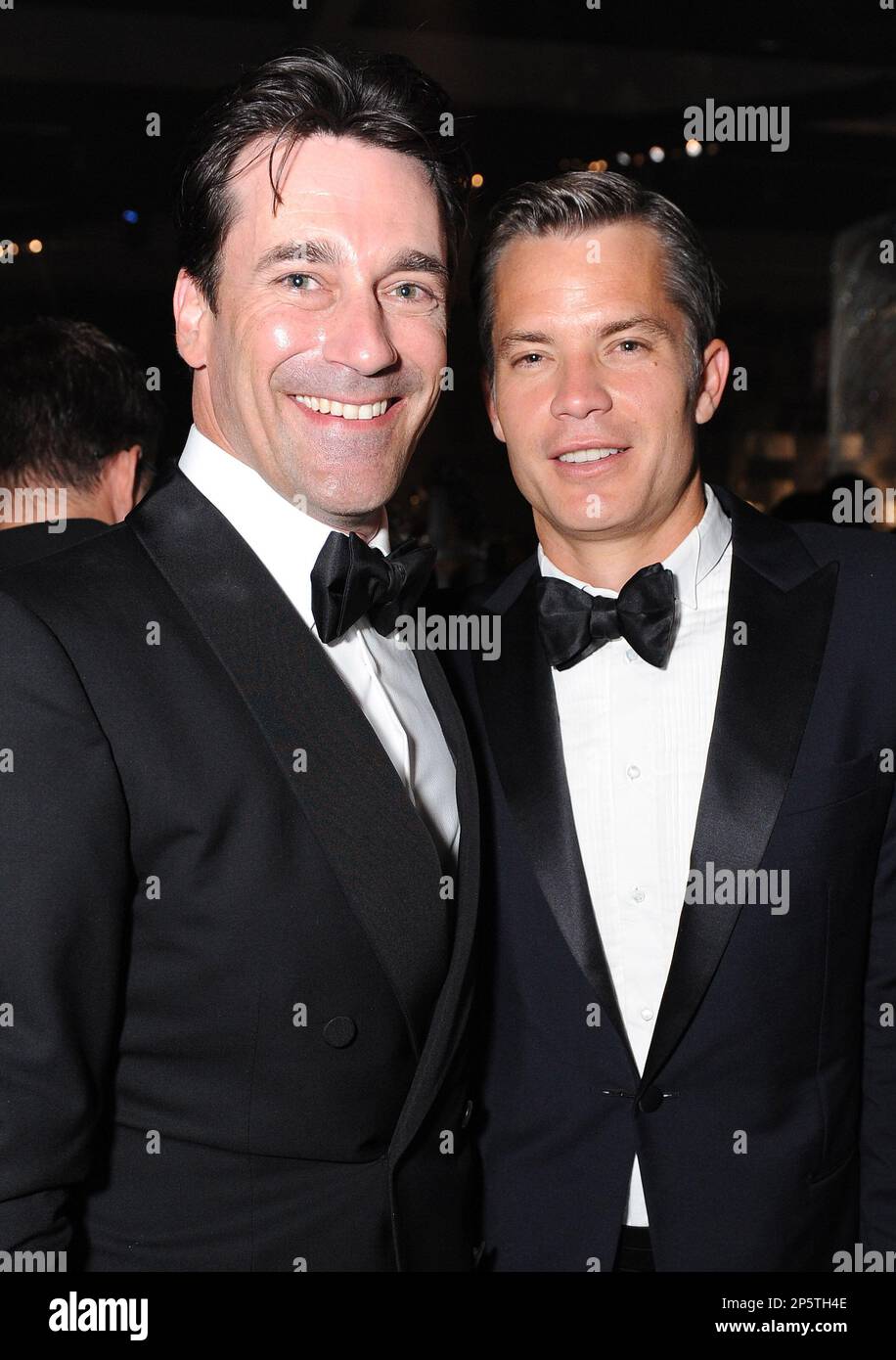 LOS ANGELES, CA - SEPTEMBER 18: Jon Hamm and Timothy Olyphant attend ...