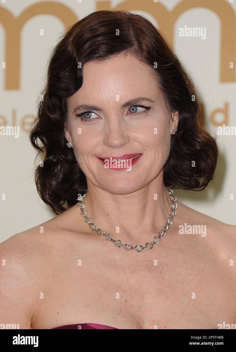 LOS ANGELES, CA - SEPTEMBER 18: Actress Elizabeth Mcgovern poses in the ...