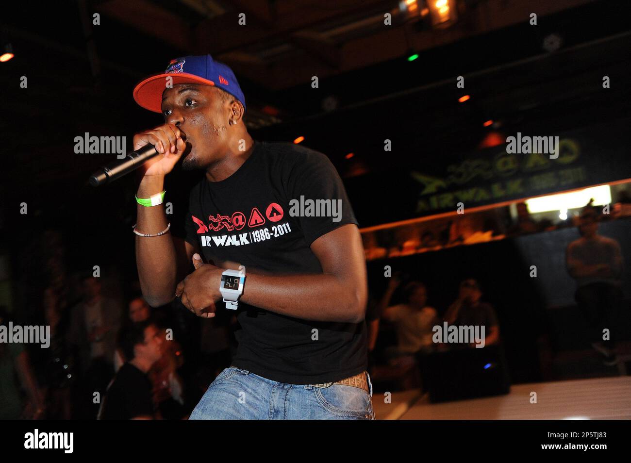 LOS ANGELES, CA - SEPTEMBER 15: Chiddy of Chiddy Bang attends Airwalk ...