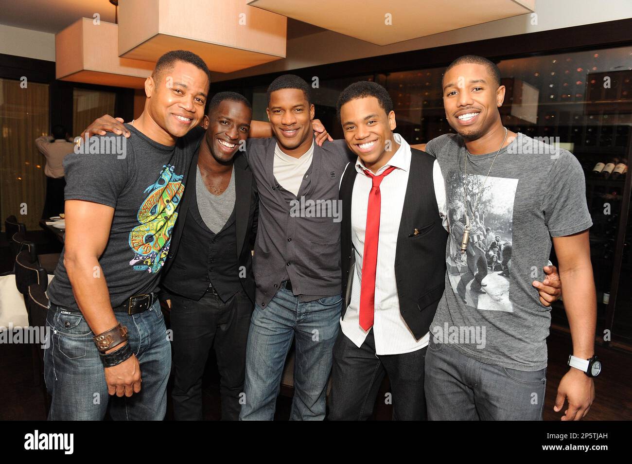 LOS ANGELES, CA - SEPTEMBER 13: Cuba Gooding Jr., Elijah Kelley, Nate ...