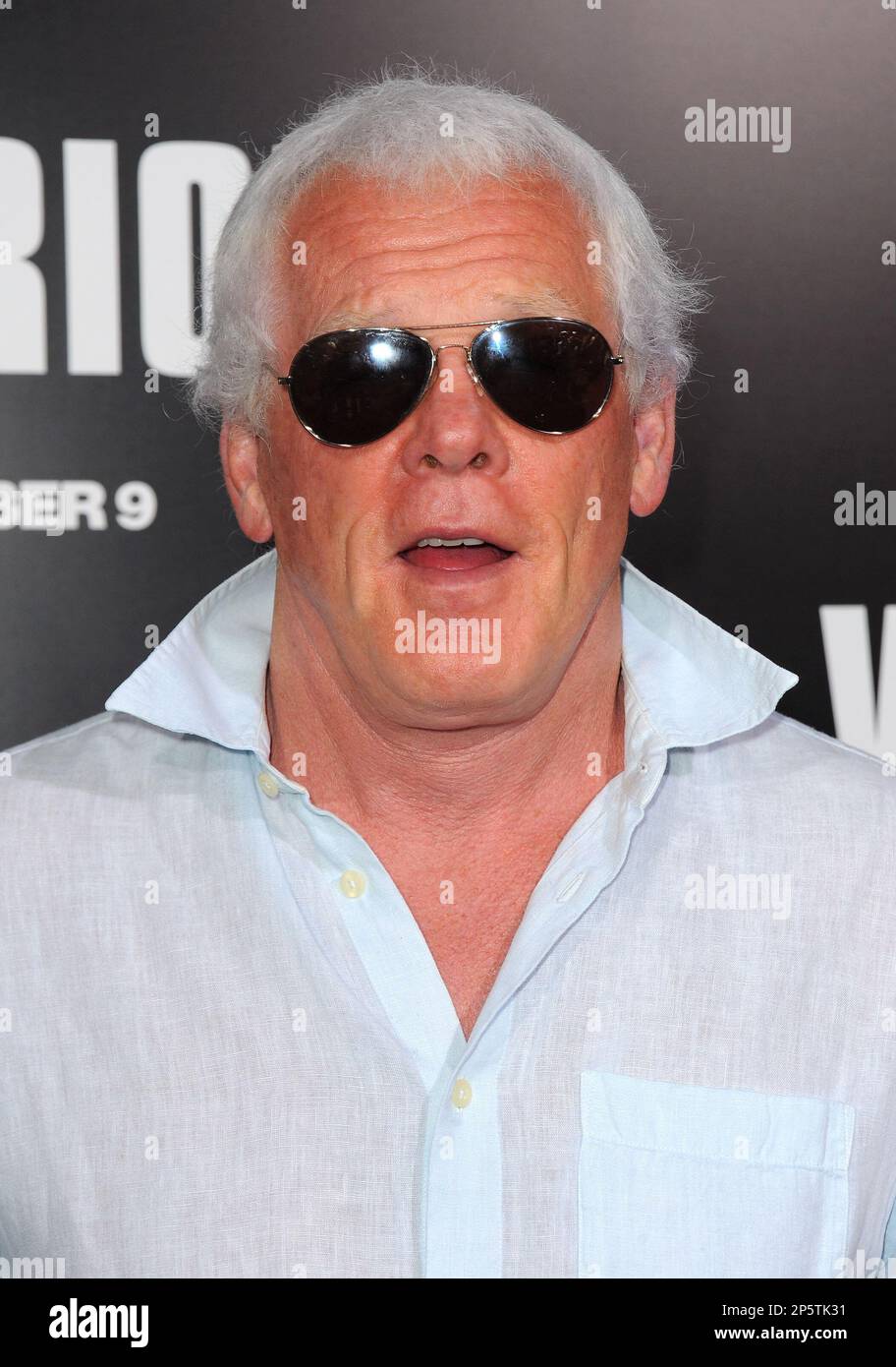 HOLLYWOOD, CA - SEPTEMBER 06: Actor Nick Nolte arrives at the "Warrior ...