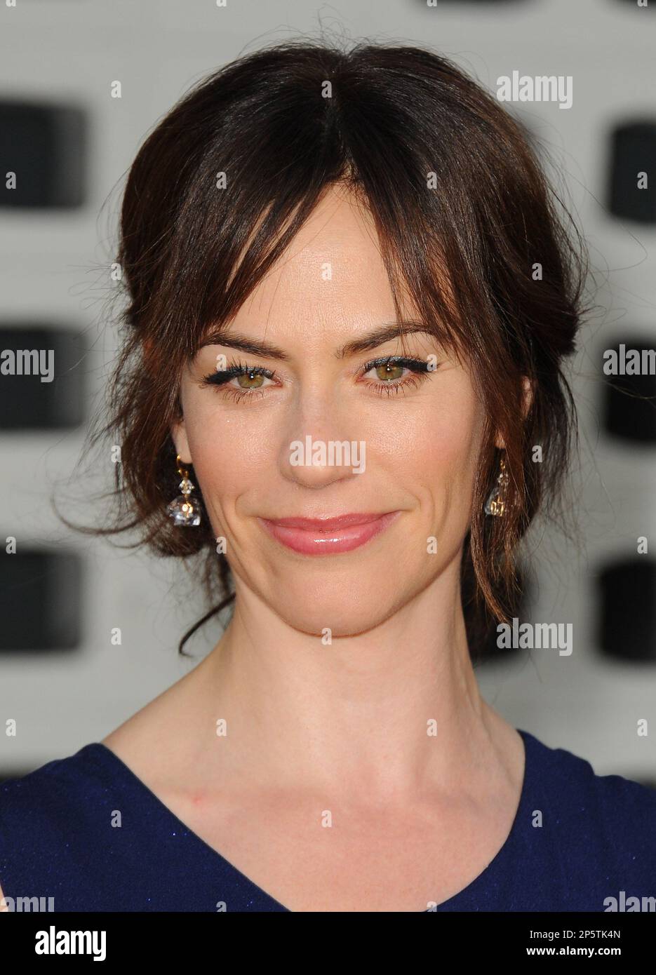 LOS ANGELES, CA - AUGUST 30: Maggie Siff arrives at FX Network's "Sons ...