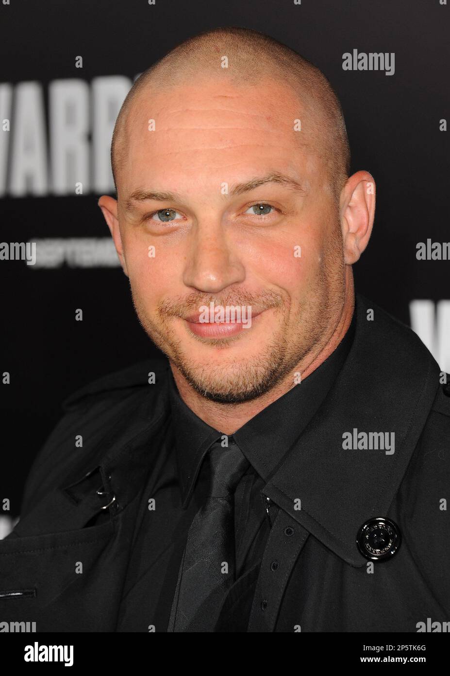 HOLLYWOOD, CA - SEPTEMBER 06: Actor Tom Hardy arrives at the "Warrior ...