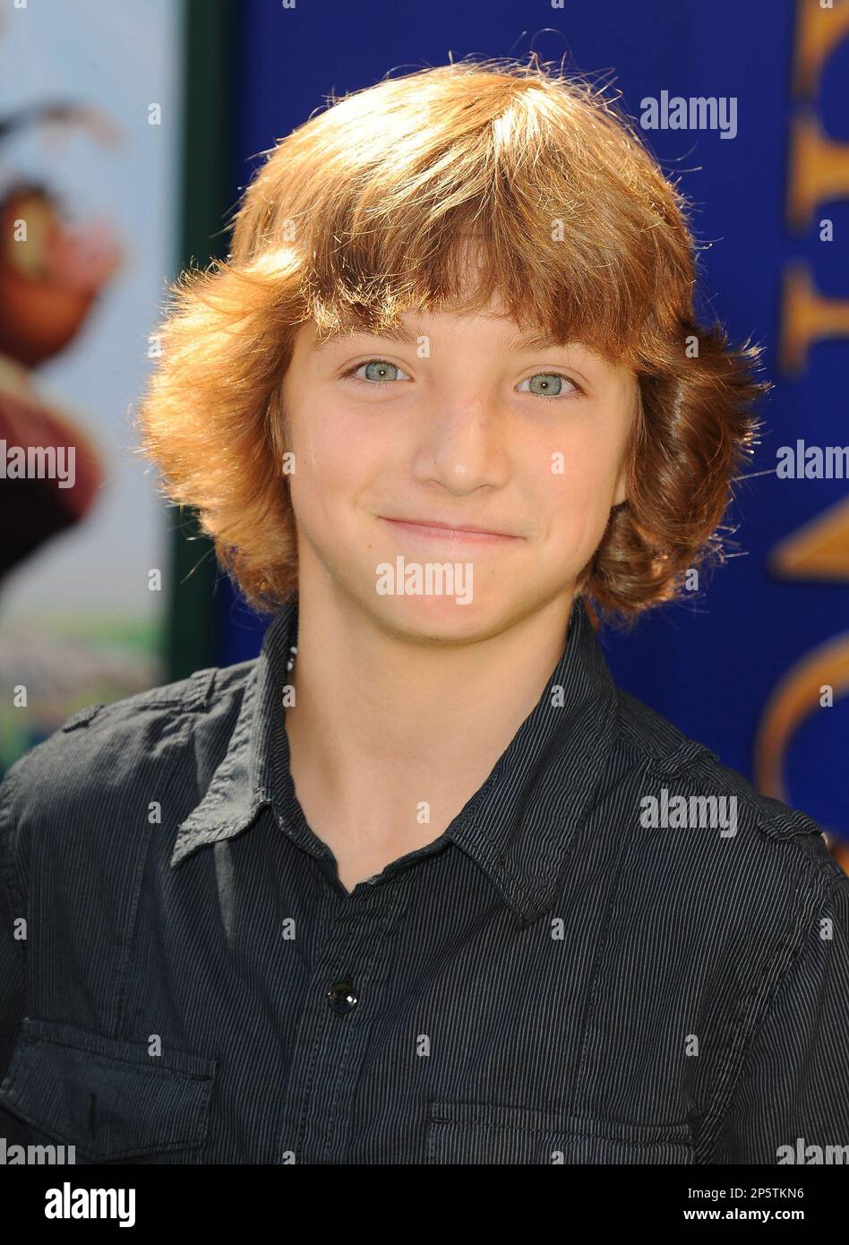 HOLLYWOOD, CA - AUGUST 27: Jake Short arrives at "The Lion King 3d" Los ...