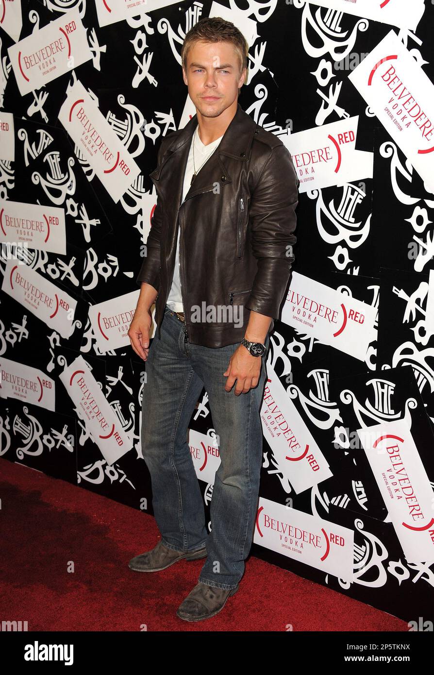 LOS ANGELES, CA - AUGUST 26: Derek Hough attends the (Belvedere)Red ...