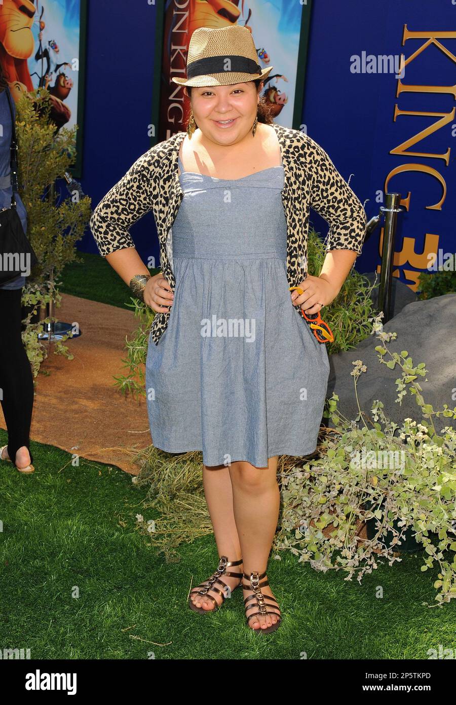 HOLLYWOOD, CA - AUGUST 27: Raini Rodriguez arrives at "The Lion King 3d ...