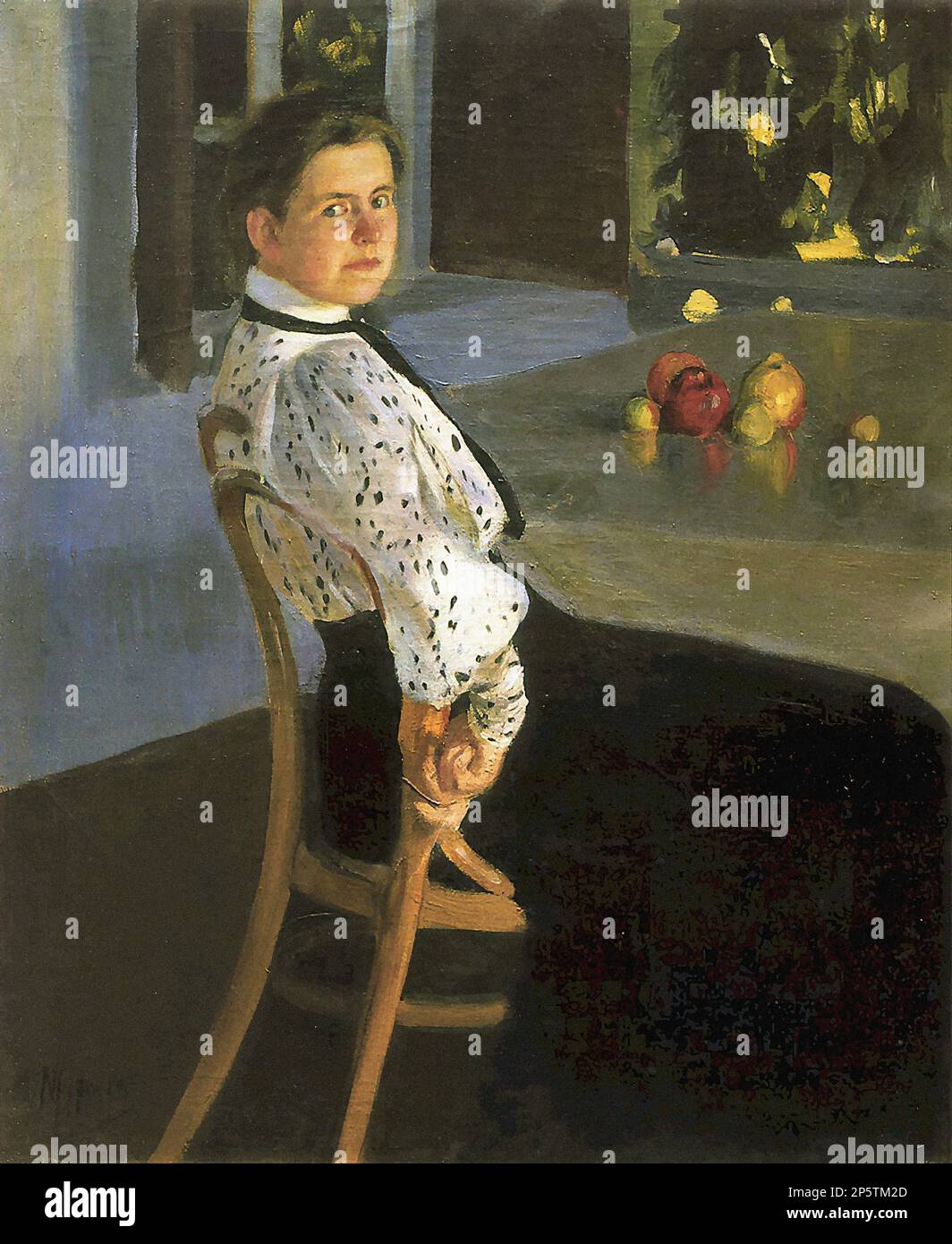 Мурашко Александр - На террасе - Русская школа - XIX век - Murashko ...