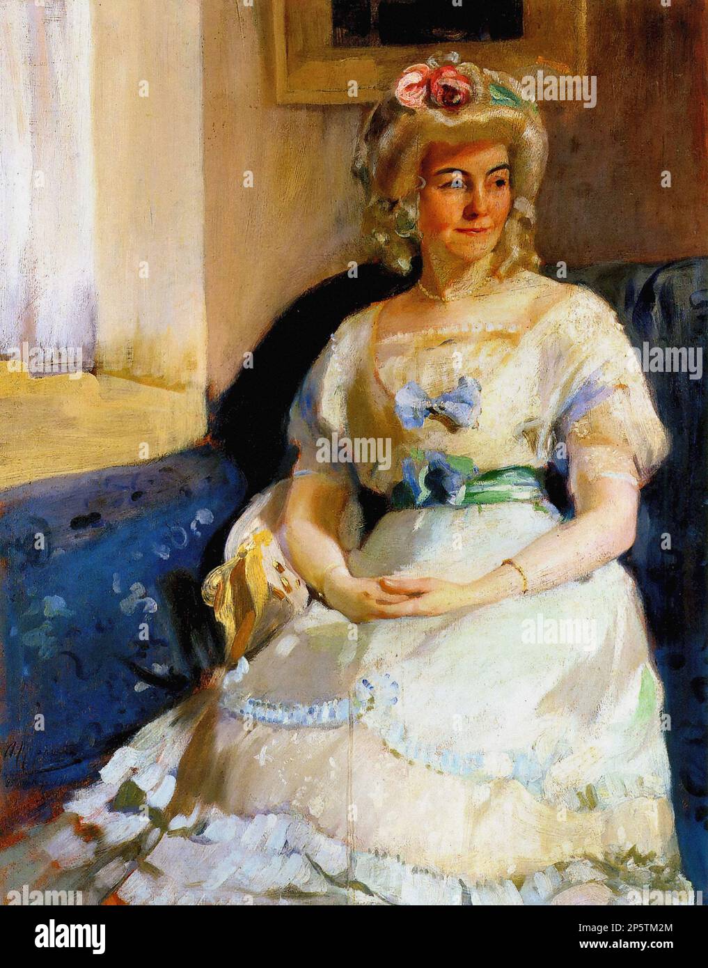 Мурашко Александр - Женский портрет - Русская школа - XIX век ...