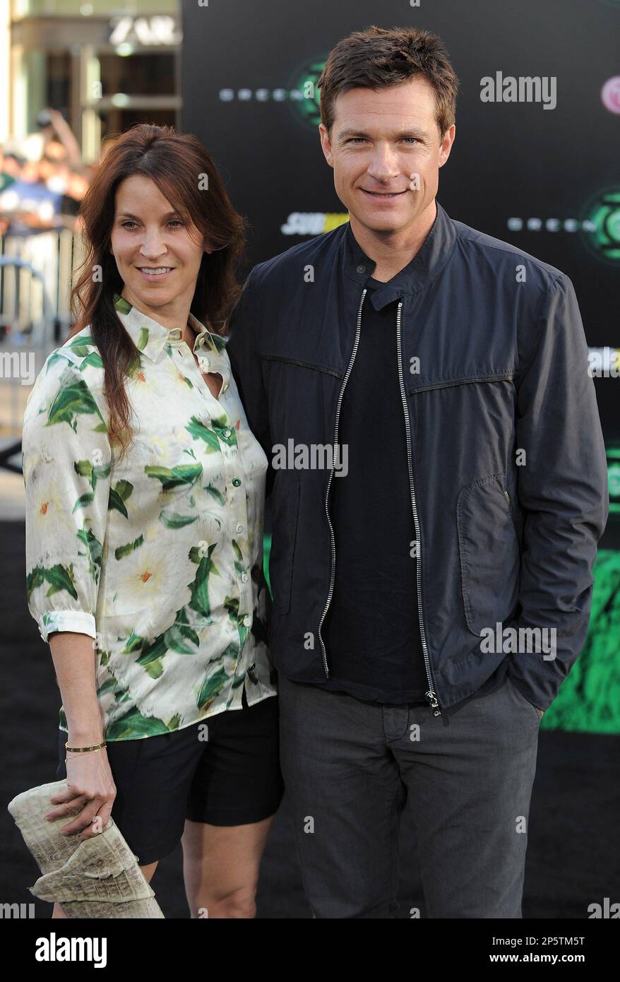 HOLLYWOOD, CA - JUNE 15: Actor Jason Bateman (R) and Amanda Anka arrive ...