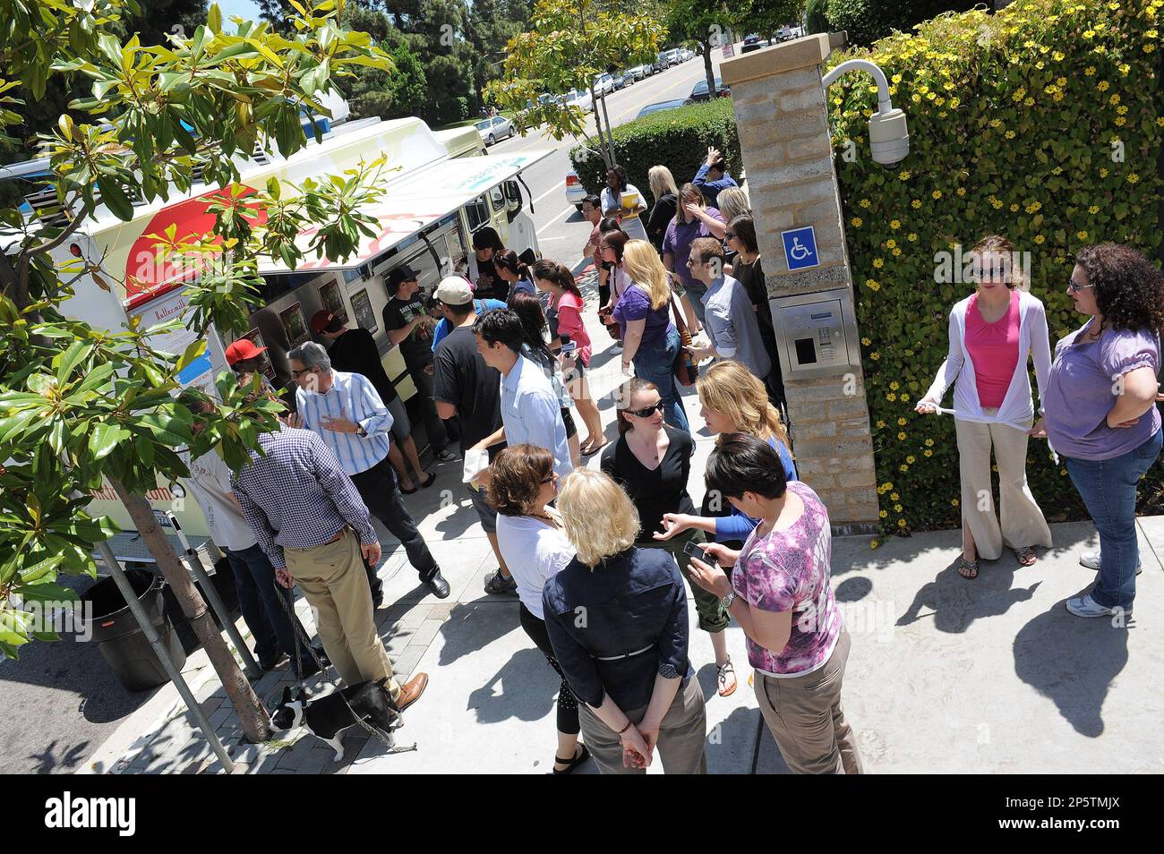 LOS ANGELES, CA - JUNE 03: A general view of atmosphere is seen as the ...