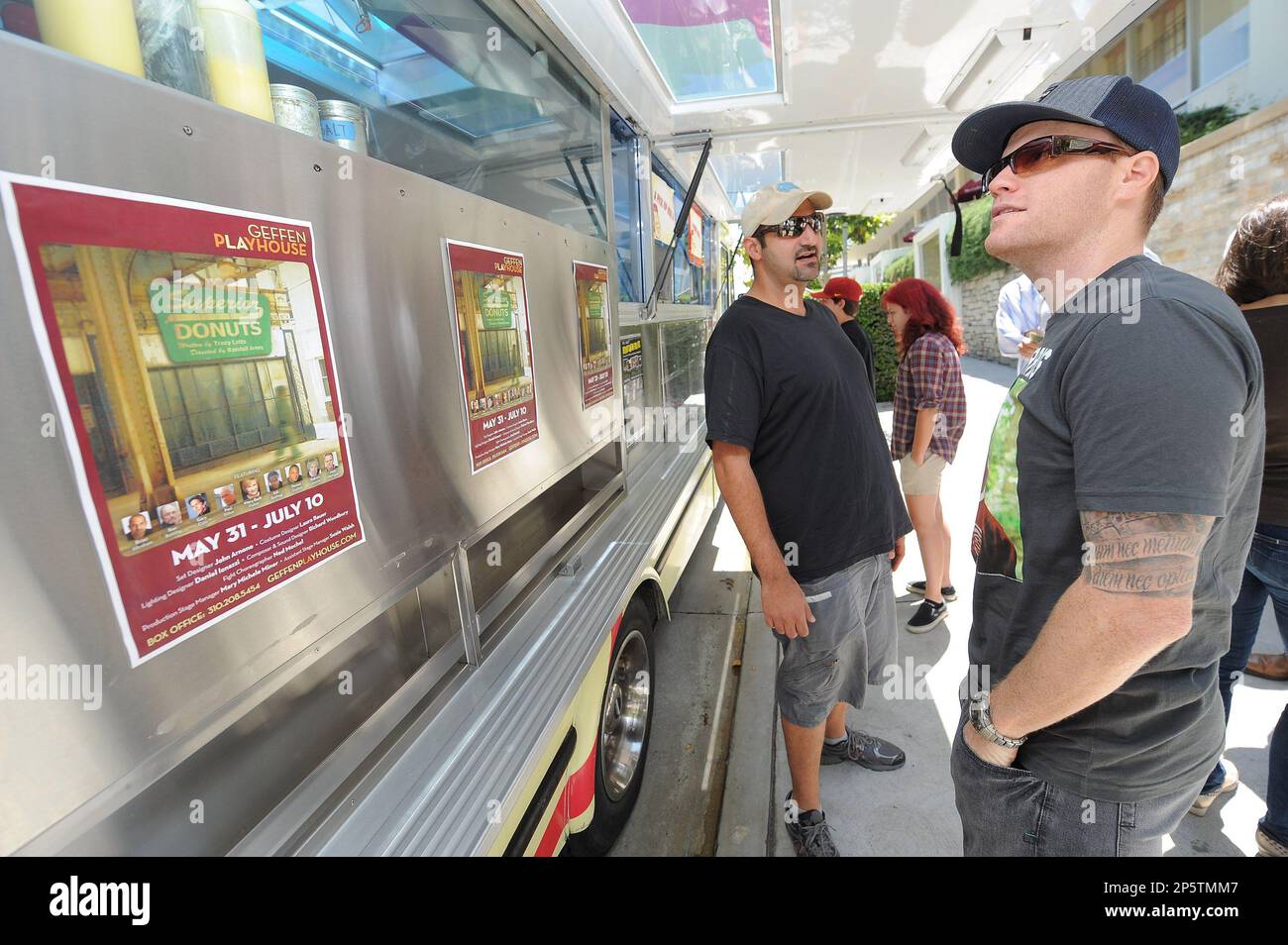 LOS ANGELES, CA - JUNE 03: Actors Brian Abraham and Matt McTighe of ...
