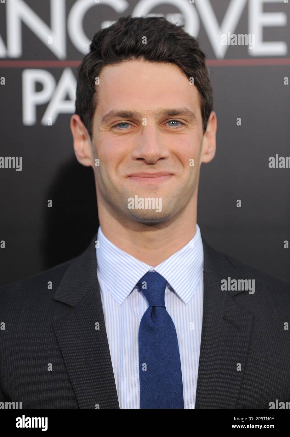HOLLYWOOD, CA - MAY 19: Actor Justin Bartha arrives at "The Hangover ...