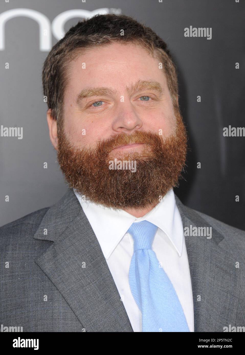 HOLLYWOOD, CA - MAY 19: Actor Zach Galifianakis arrives at "The ...