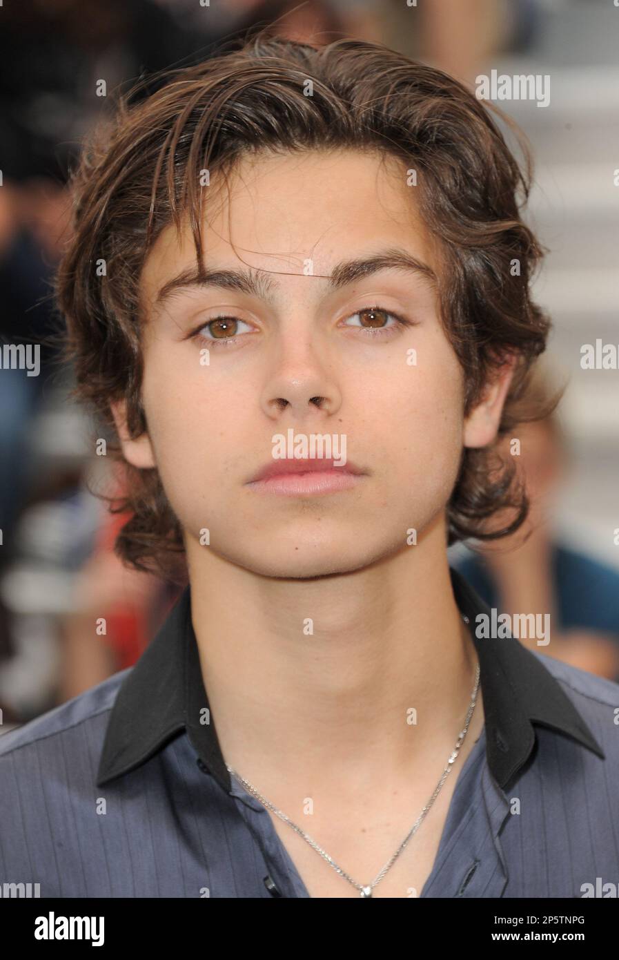 ANAHEIM, CA - MAY 07: Actor Jake T. Austin arrives at the premiere of ...