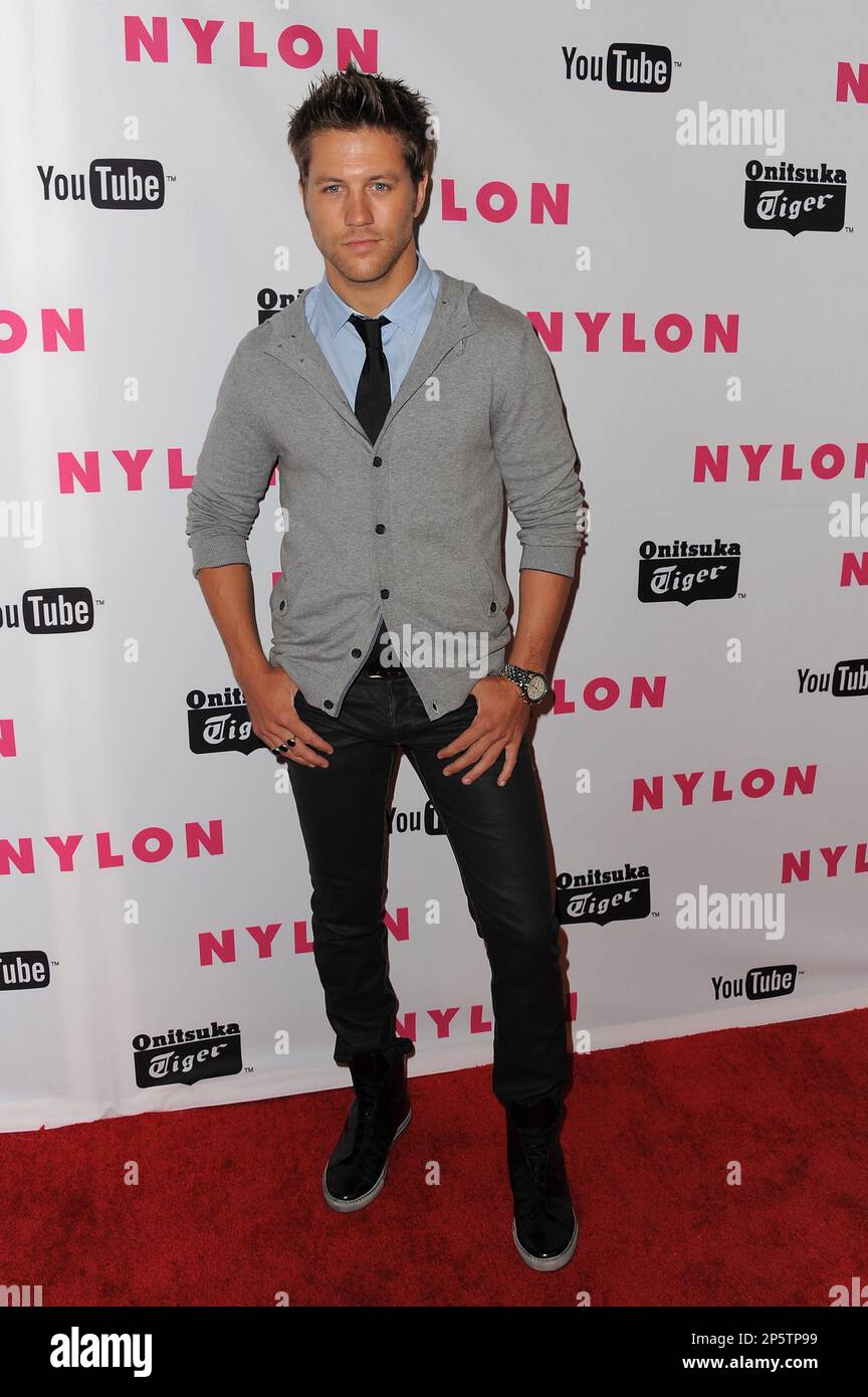 LOS ANGELES, CA - MAY 04: Ross Thomas attends the Nylon Magazine Young ...