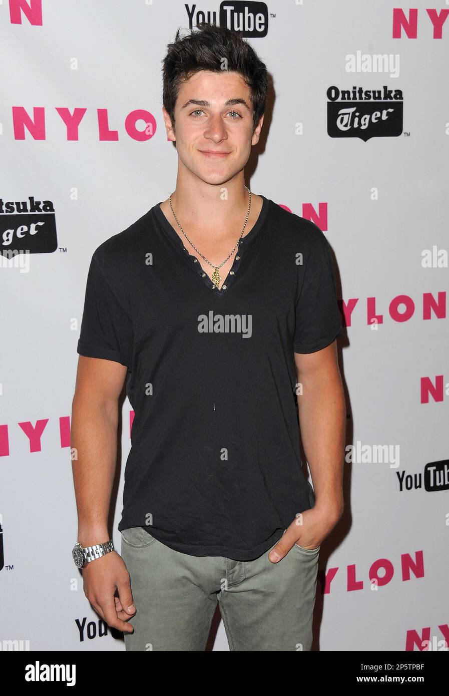 LOS ANGELES, CA - MAY 04: David Henrie attends the Nylon Magazine Young ...