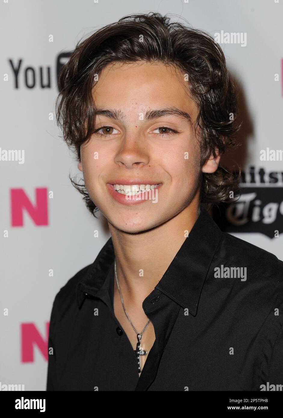 LOS ANGELES, CA - MAY 04: Jake T. Austin attends the Nylon Magazine ...