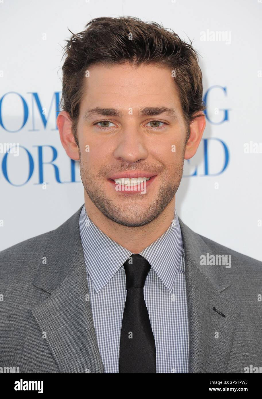 HOLLYWOOD, CA - MAY 03: Actor John Krasinski arrives at the "Something ...