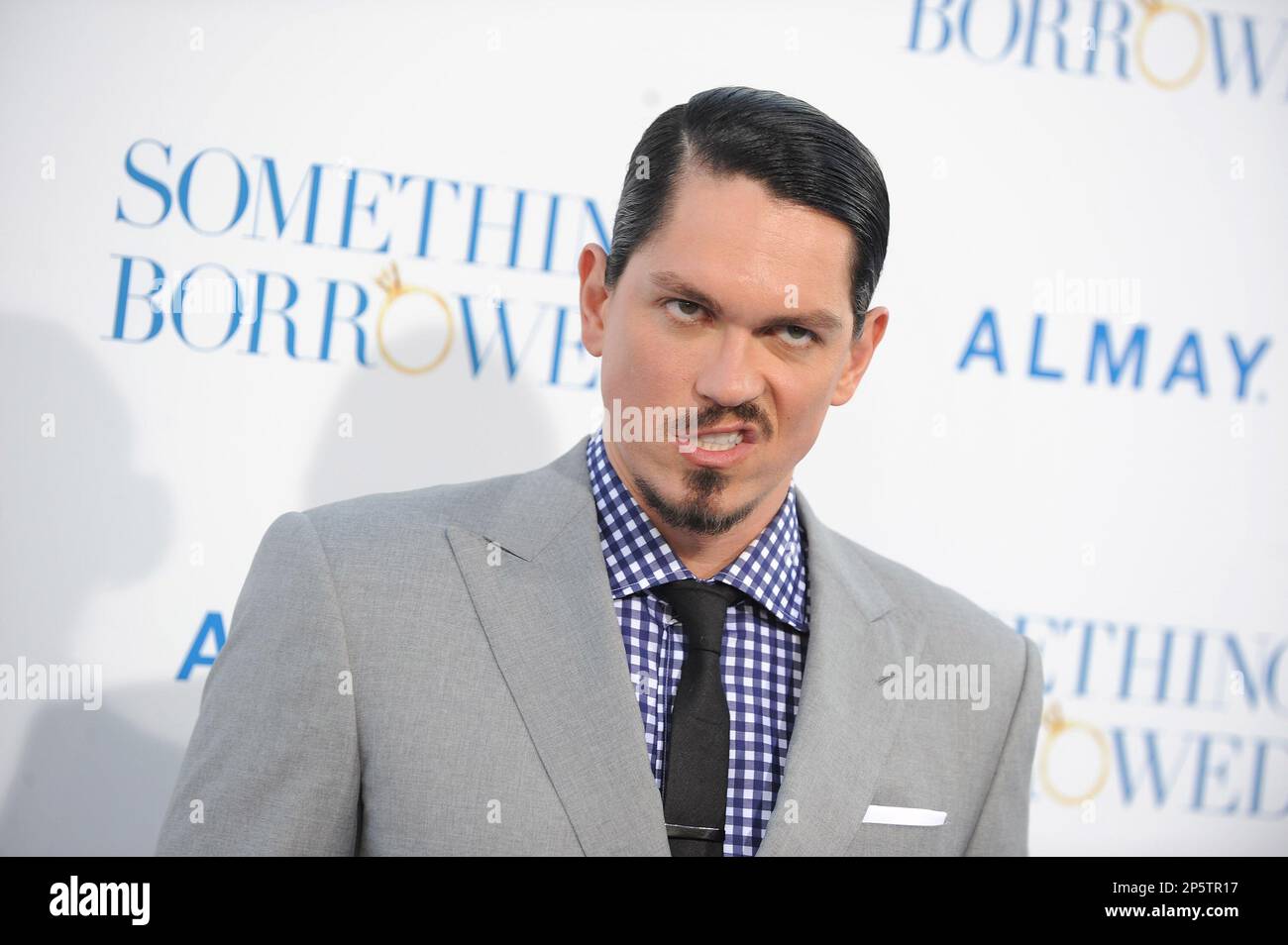 HOLLYWOOD, CA - MAY 03: Actor Steve Howey arrives at the "Something ...