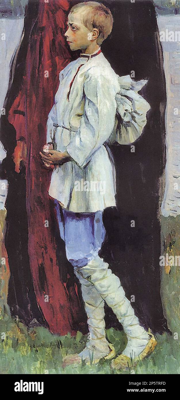 Нестеров Михаил - Христос с мальчиком - Русская школа - XIX век ...