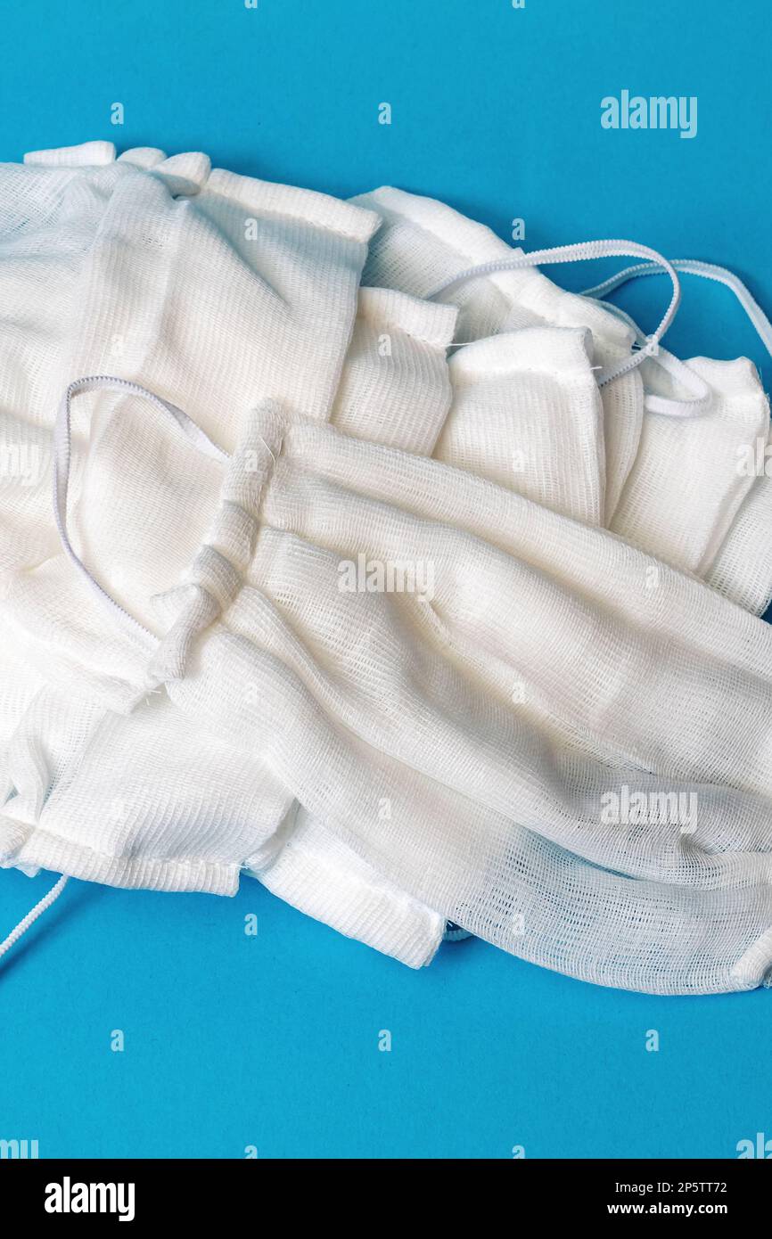 Gauze face masks hi-res stock photography and images - Alamy