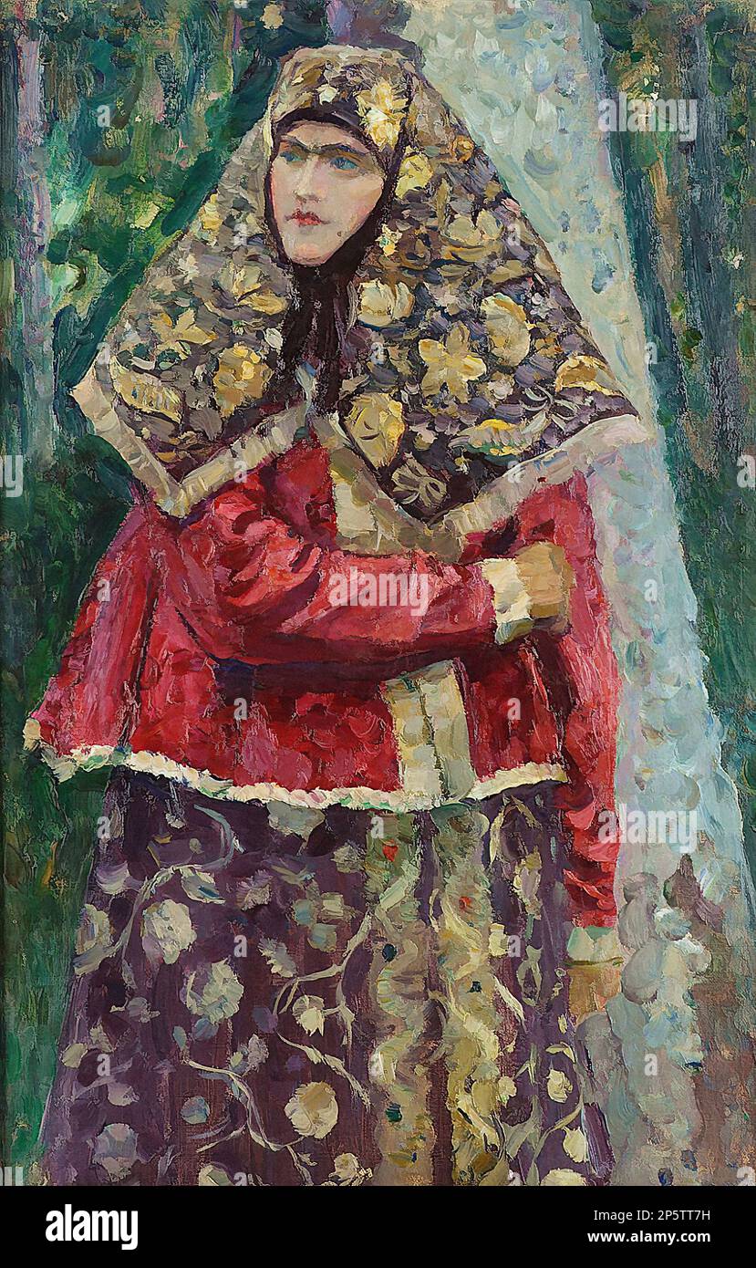 Нестеров Михаил - В лесу (Соперники) 1 (Этюд) - Русская школа - XIX век ...
