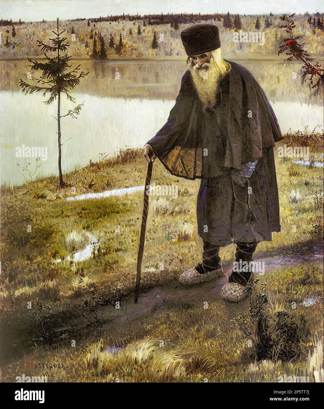 Нестеров Михаил - Отшельник 1 - Русская школа - XIX век - Nesterov ...