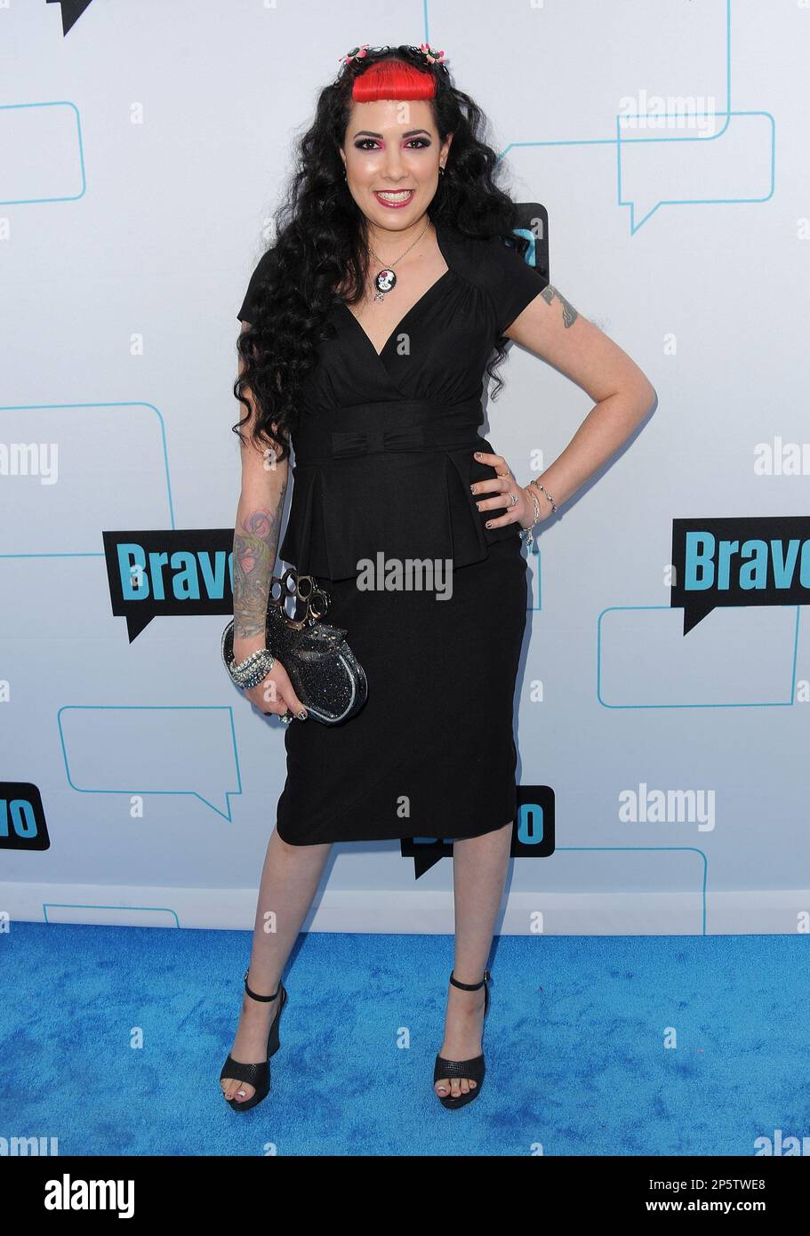 HOLLYWOOD, CA - MARCH 30: Rachel Federoff arrives at Bravo Media's 2011 ...