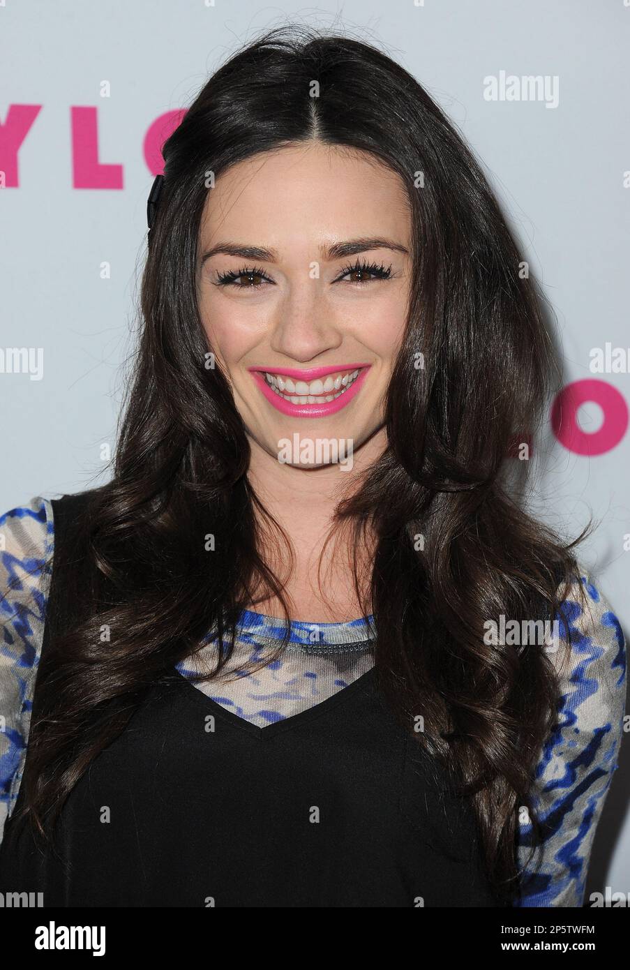 HOLLYWOOD, CA - MARCH 24: Actress Crystal Reed arrives at NYLON ...