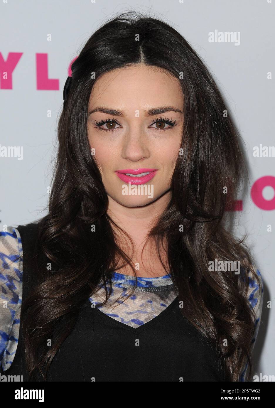 HOLLYWOOD, CA - MARCH 24: Actress Crystal Reed arrives at NYLON ...