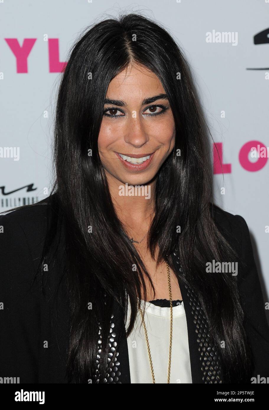 HOLLYWOOD, CA - MARCH 24: Actress Courtenay Semel arrives at NYLON ...