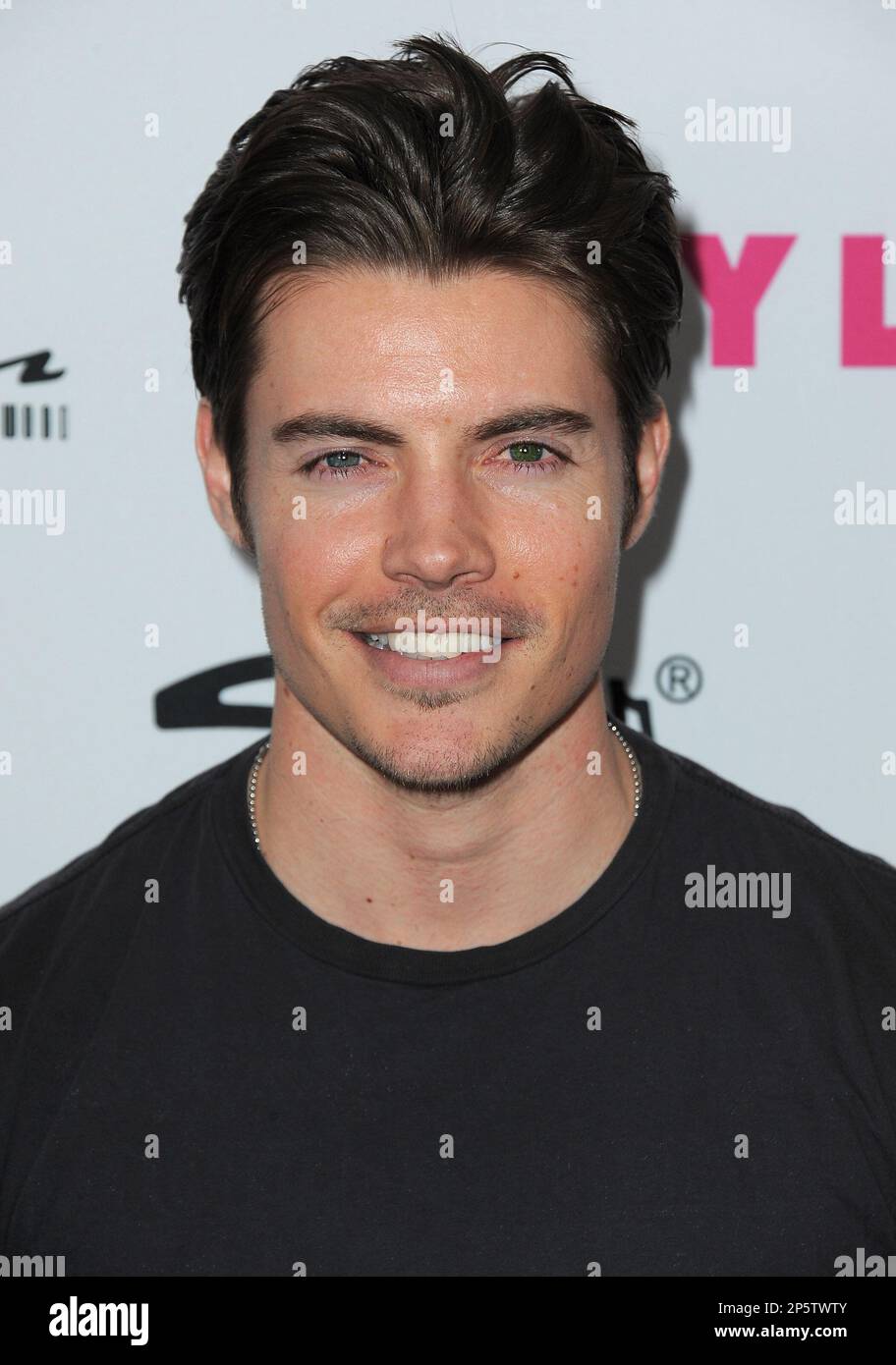 HOLLYWOOD, CA - MARCH 24: Actor Josh Henderson arrives at NYLON ...