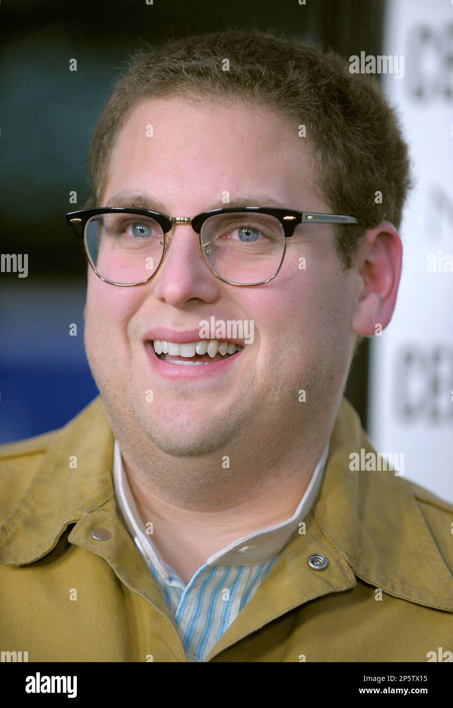 HOLLYWOOD, CA - MARCH 22: Actor Jonah Hill arrives at the "Ceremony ...