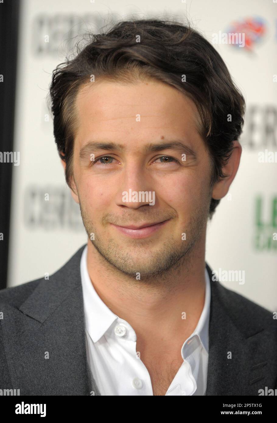 HOLLYWOOD, CA - MARCH 22: Actor Michael Angarano arrives at the ...