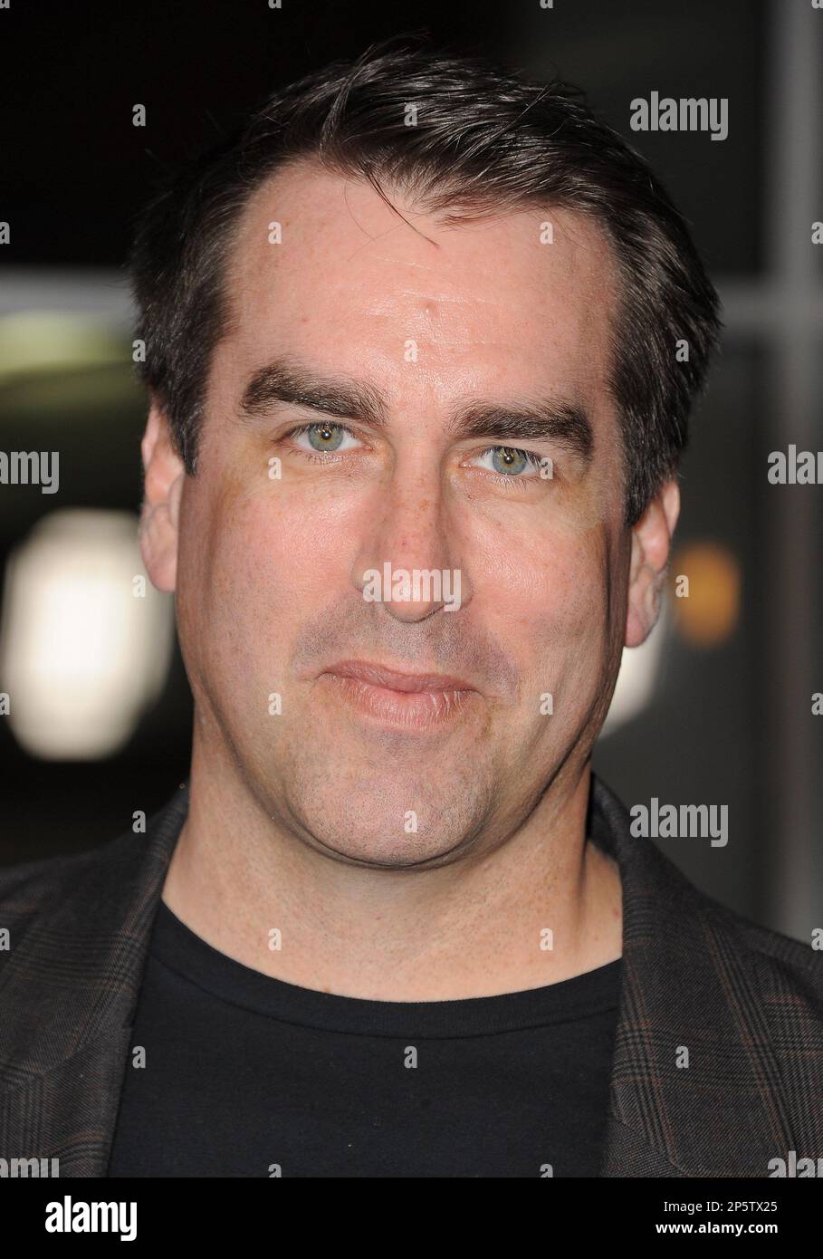 HOLLYWOOD, CA - MARCH 22: Actor Rob Riggle arrives at the "Ceremony ...