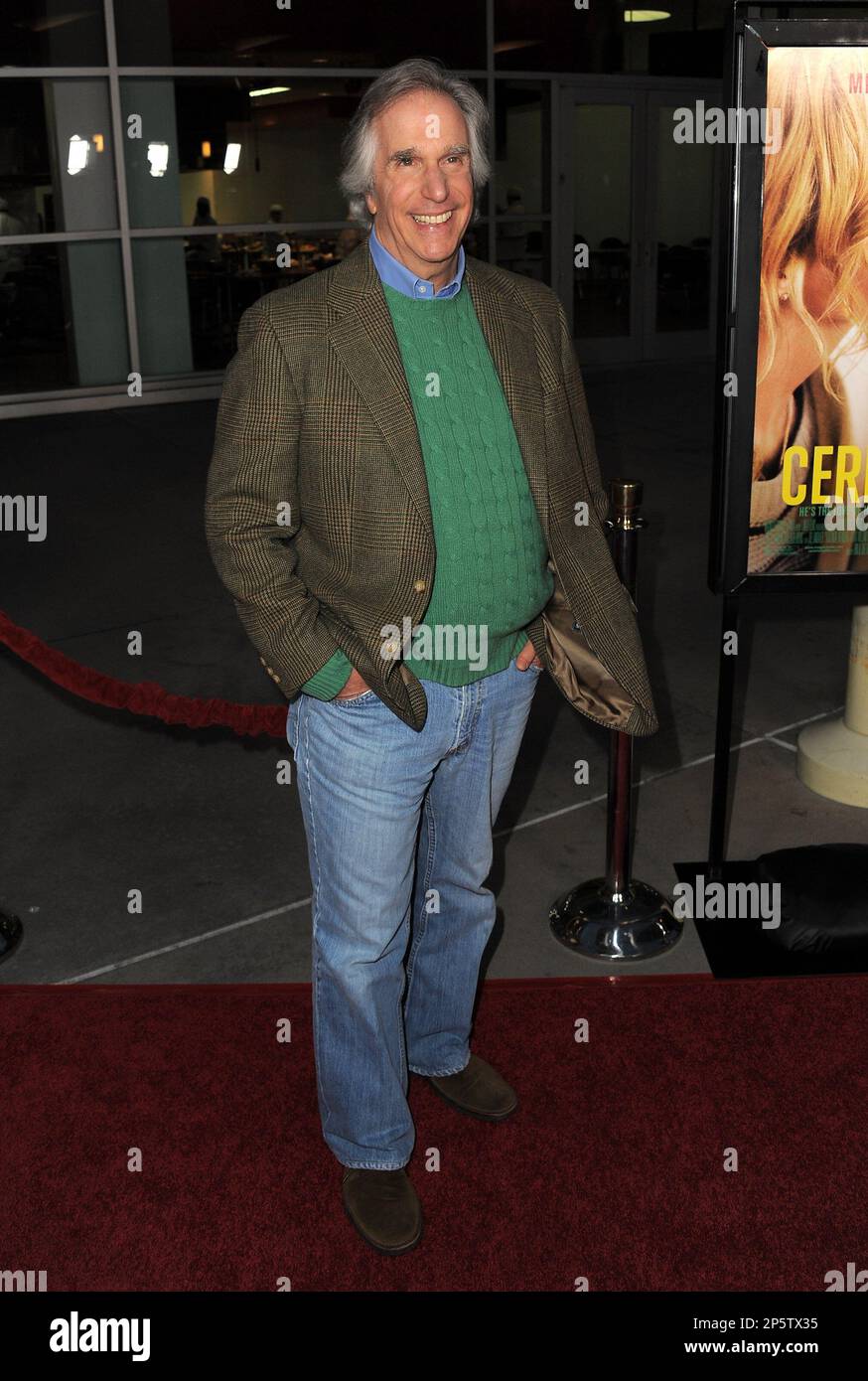 HOLLYWOOD, CA - MARCH 22: Actor Henry Winkler arrives at the "Ceremony ...