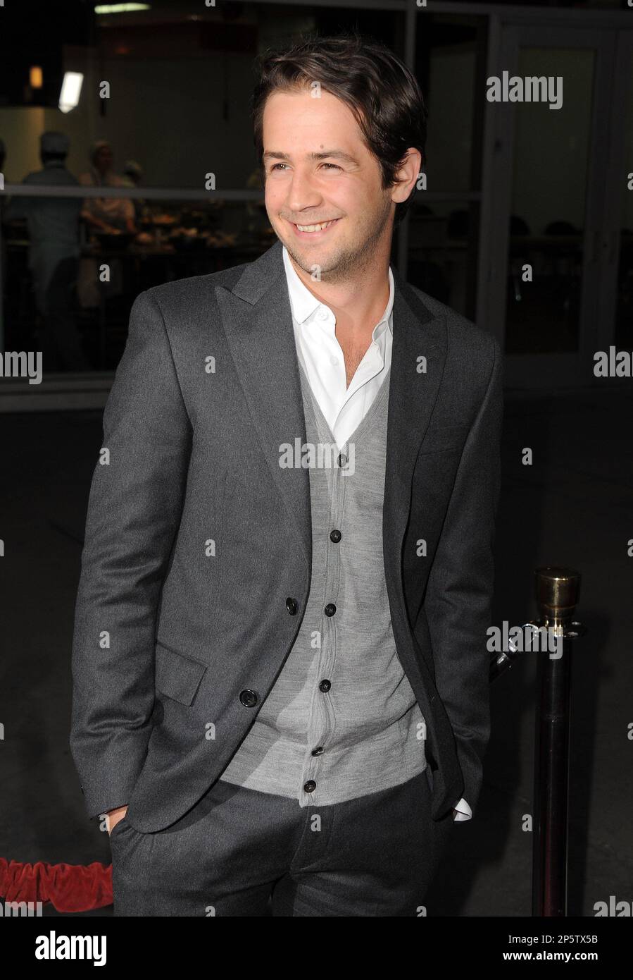 HOLLYWOOD, CA - MARCH 22: Actor Michael Angarano arrives at the ...