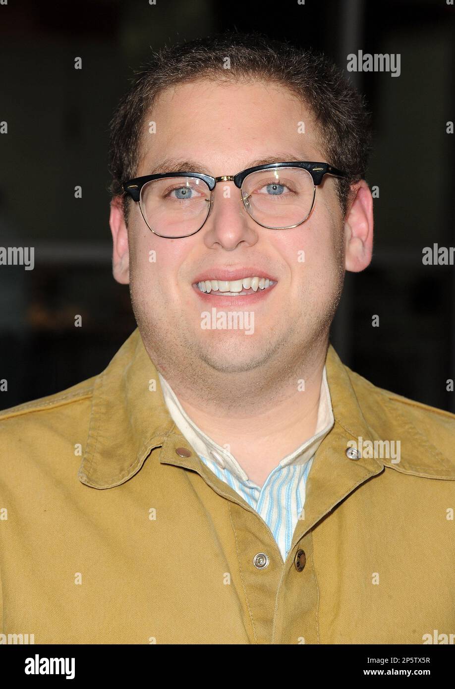 HOLLYWOOD, CA - MARCH 22: Actor Jonah Hill arrives at the "Ceremony ...