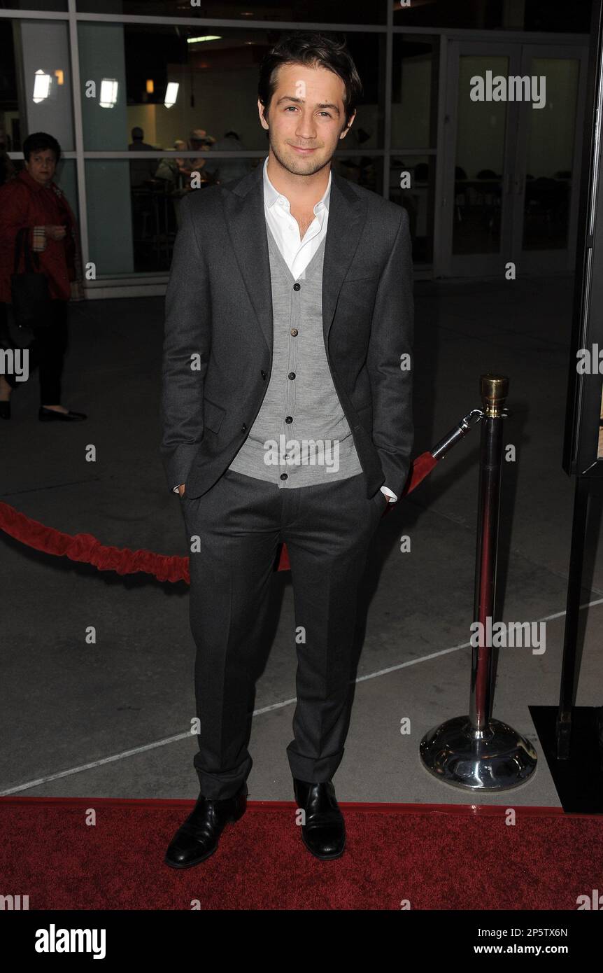 HOLLYWOOD, CA - MARCH 22: Actor Michael Angarano arrives at the ...