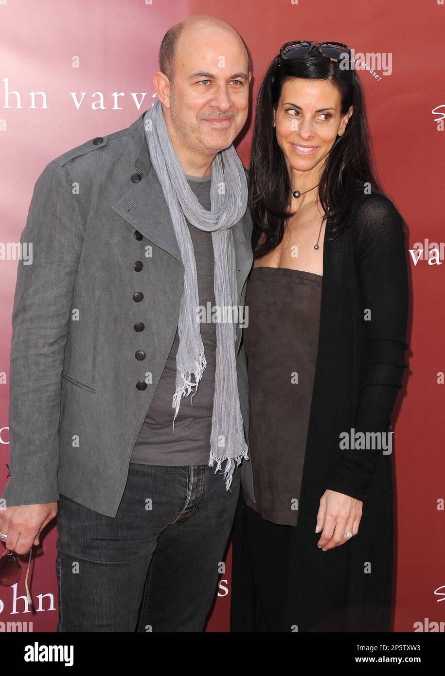 LOS ANGELES, CA - MARCH 13: Designer John Varvatos and Joyce Varvatos ...