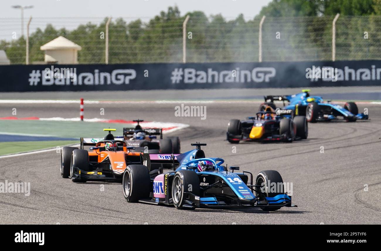 Invicta Virtuosi Racing's Jack Doohan during the F2 Feature Race ahead ...
