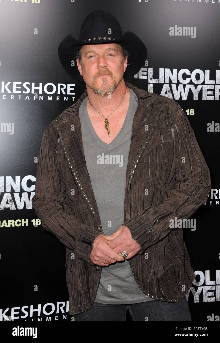 HOLLYWOOD, CA - MARCH 10: Actor Trace Adkins arrives at the "The ...