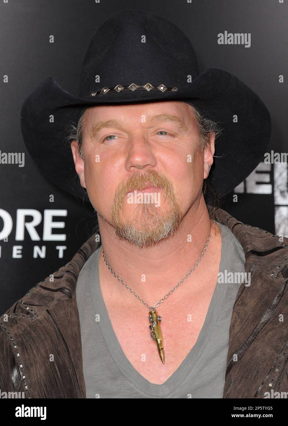 HOLLYWOOD, CA - MARCH 10: Actor Trace Adkins arrives at the "The ...