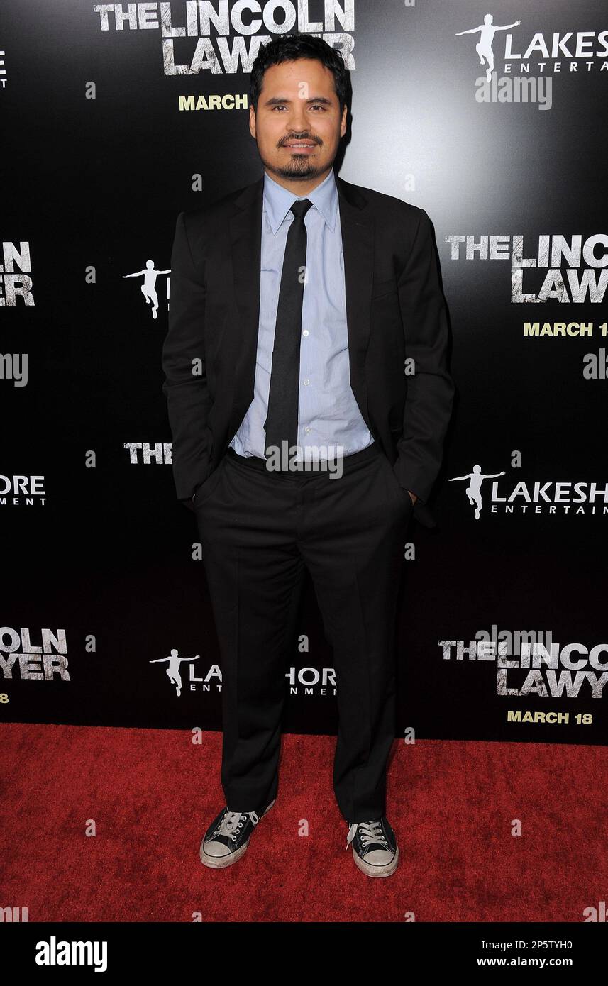 HOLLYWOOD, CA - MARCH 10: Actor Michael Pena arrives at the "The ...